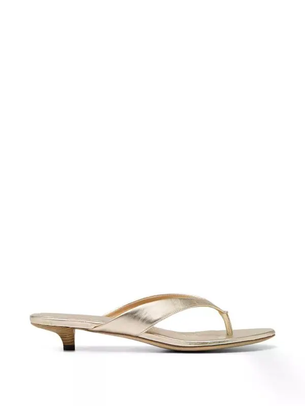 Marsèll Orma Metallic Heeled Sandals - Gold