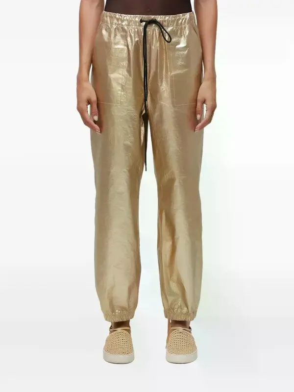 OSKLEN Drawstring Track Pants - Gold