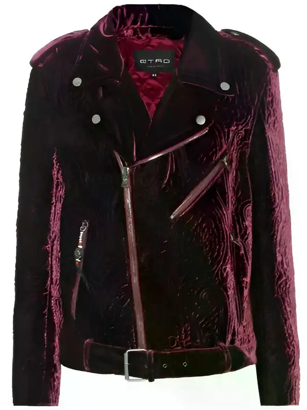 Etro Velvet Quilted Jacket