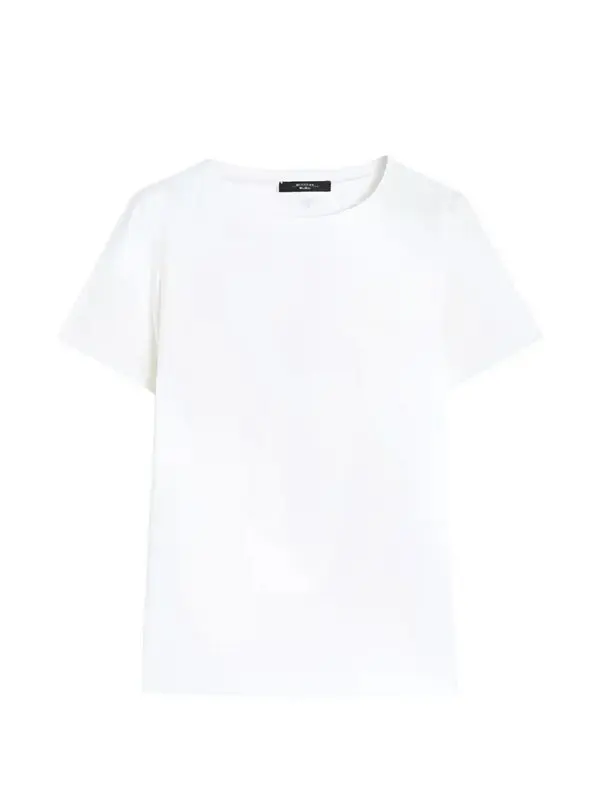 Max Mara Round-neck T-shirt - White