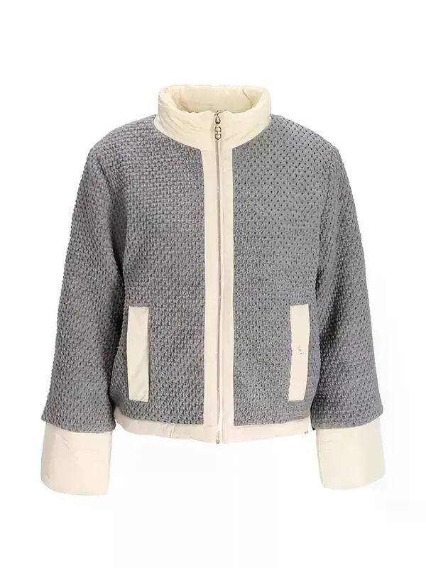 Liu Jo Quilted Short Coat - Grey