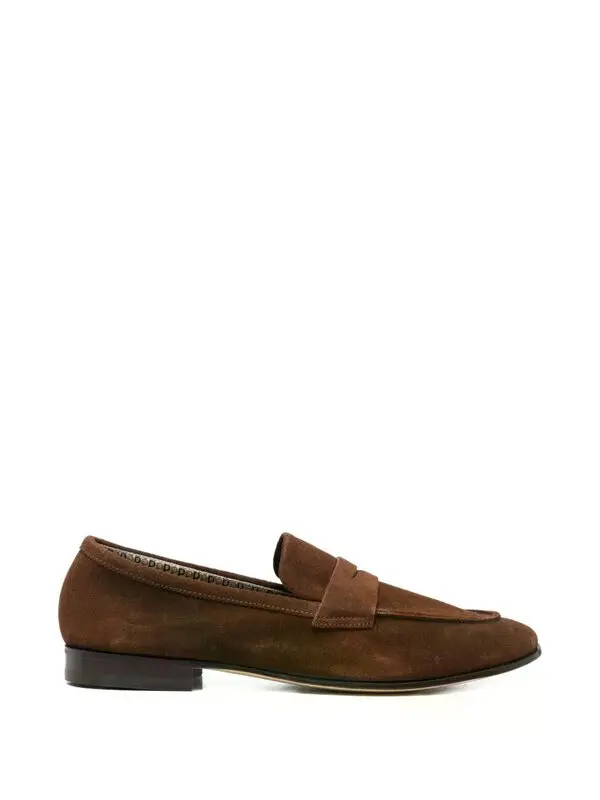Fratelli Rossetti Penny-slot Loafers - Brown
