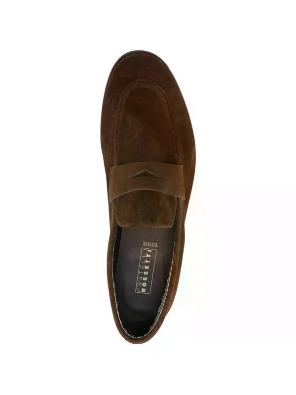 Fratelli Rossetti Penny-slot Loafers - Brown