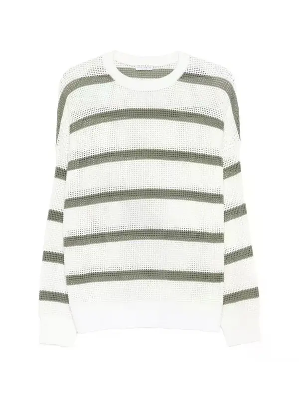 Brunello Cucinelli Striped Sweater
