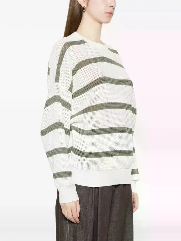 Brunello Cucinelli Striped Sweater