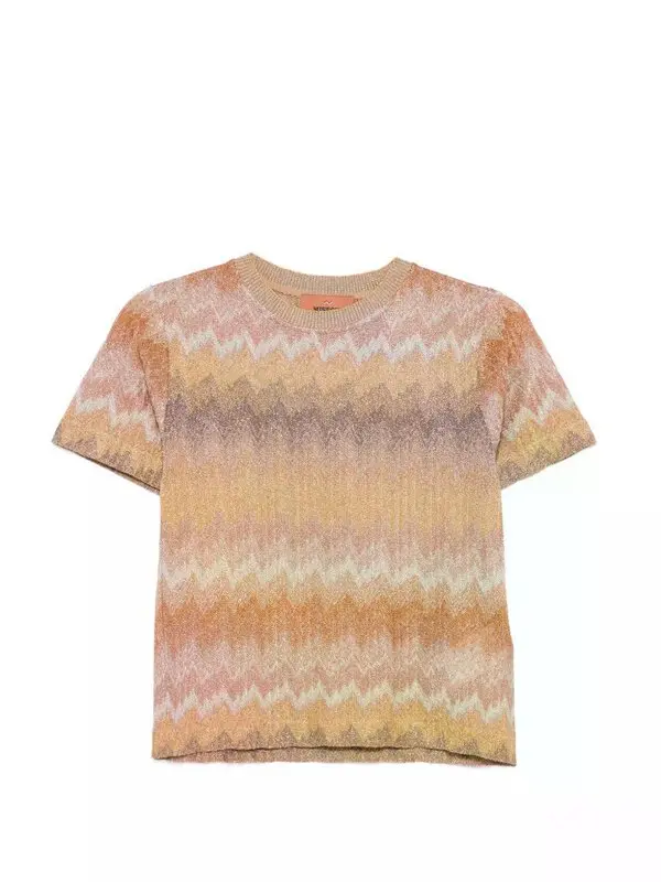Missoni Zigzag T-shirt - Gold