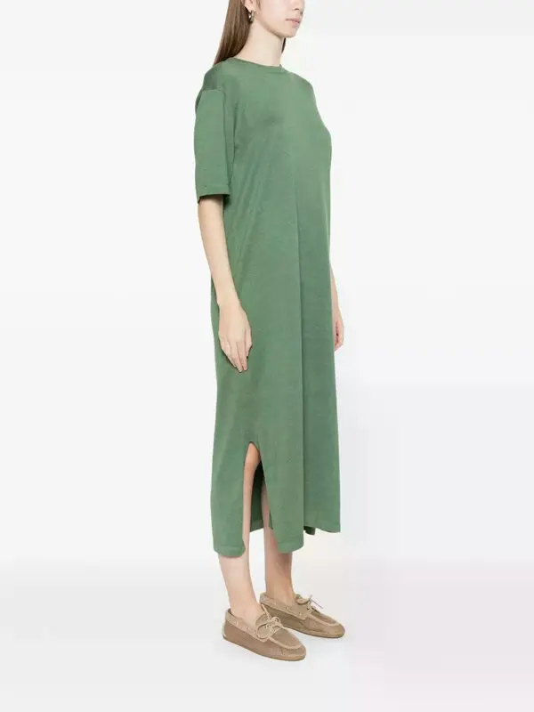 Eric Bompard Round-neck Midi Dress