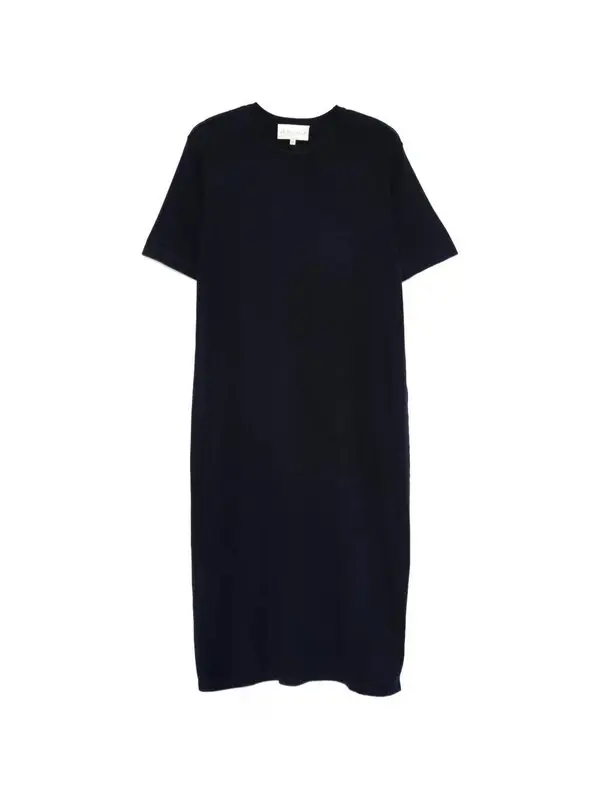 Eric Bompard Round-neck Midi Dress