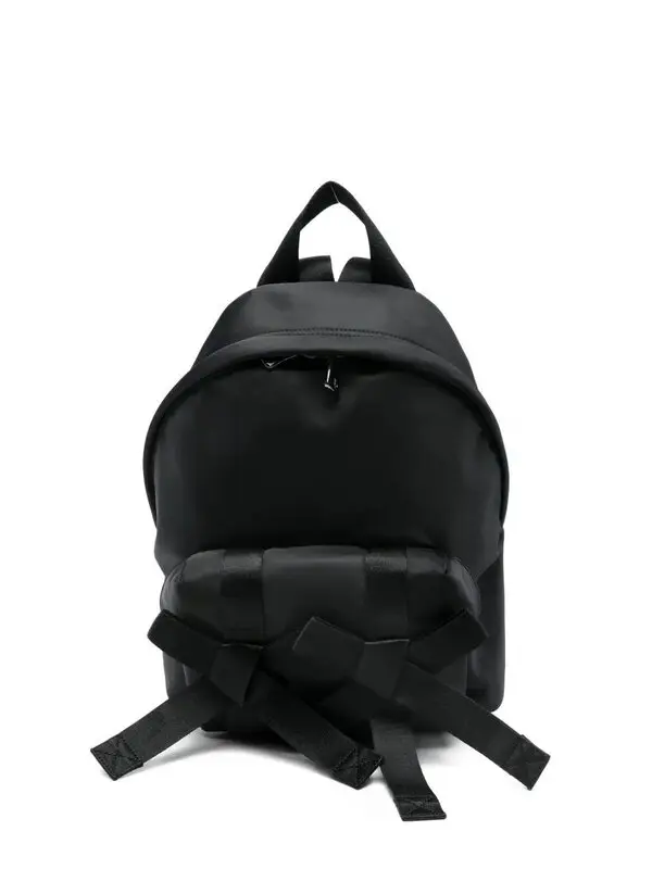 Simone Rocha Bow-appliqué Backpack - Black