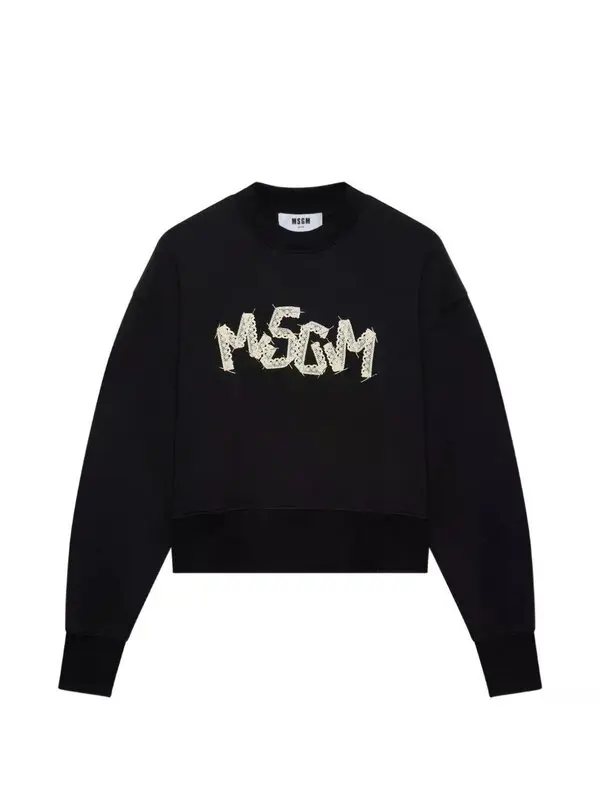 MSGM Embroidered Sweatshirt
