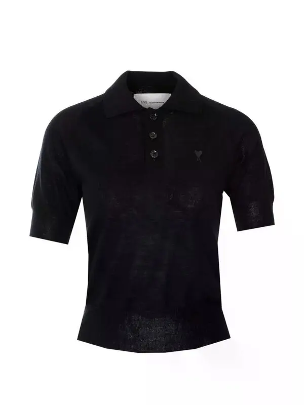 Ami Buttoned Polo Shirt