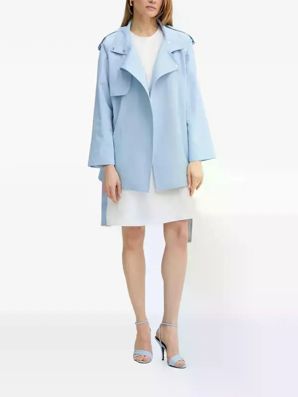 MORGAN Belted Asymmetric Coat