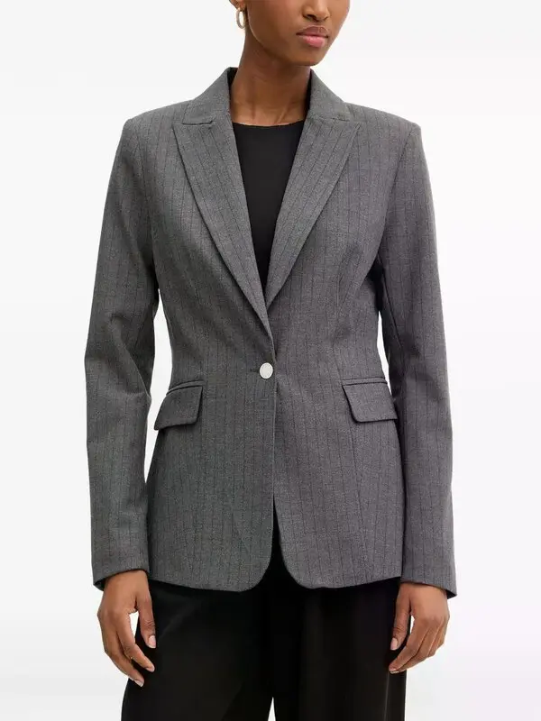 MORGAN Pinstripe Single-breasted Blazer