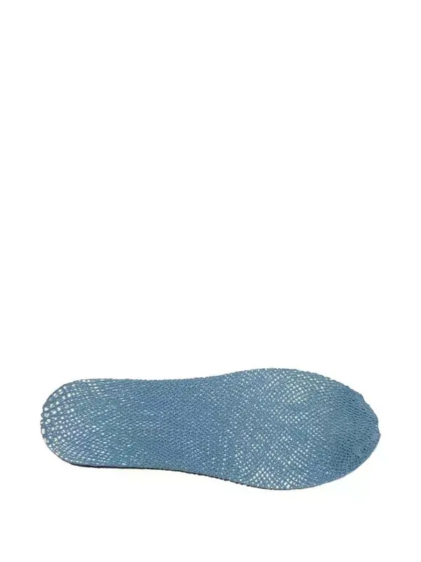 ANTIPAST Fishnet Short Socks - Blue