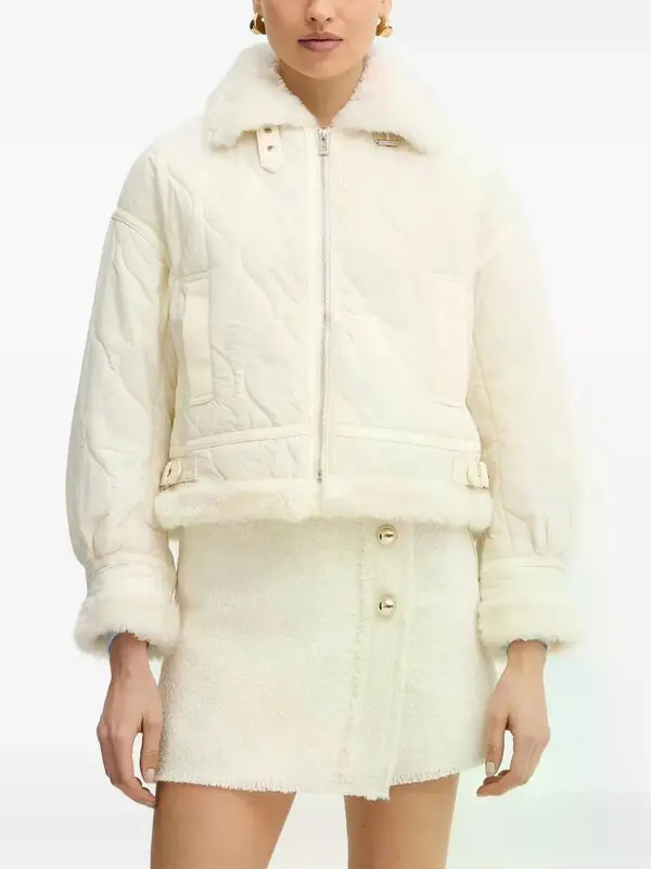 MORGAN Quilted Collar Jacket