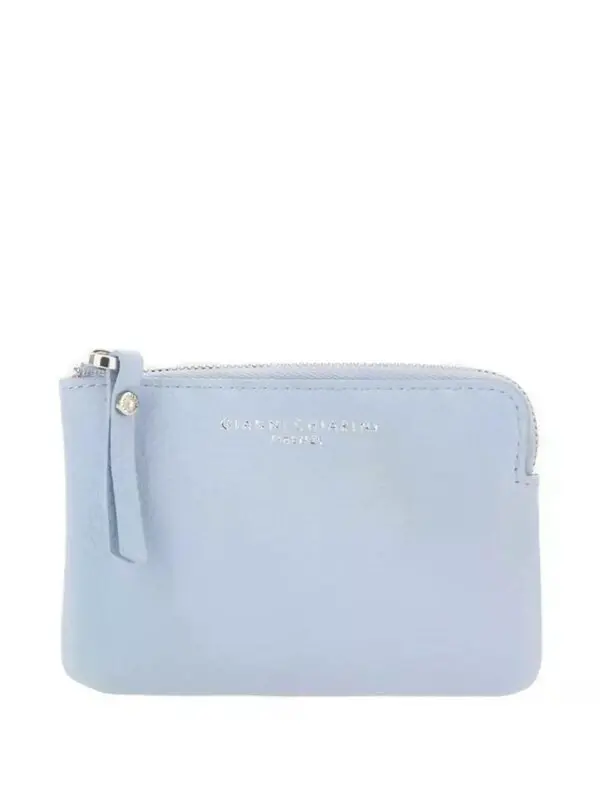 GIANNI CHIARINI Dollaro Leather Wallet - Blue