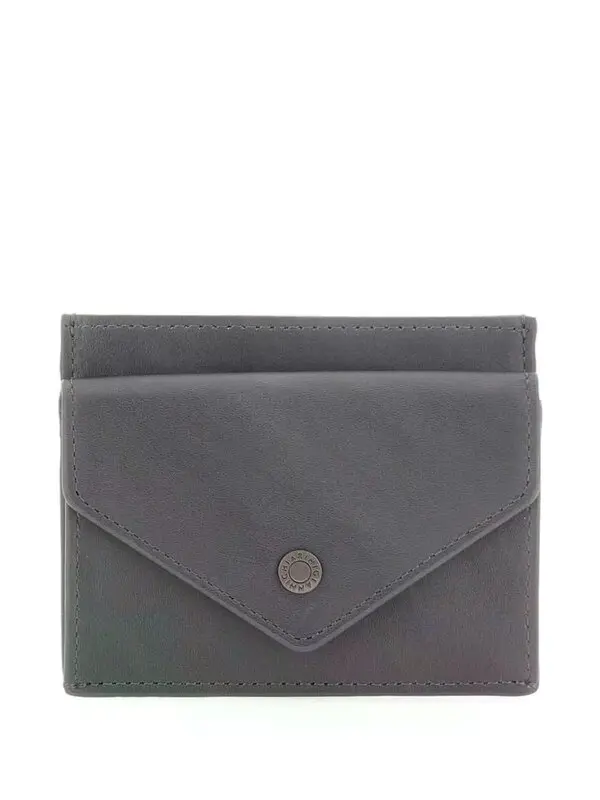 GIANNI CHIARINI Leather Cardholder - Grey