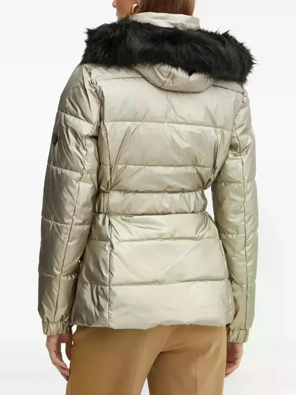 MORGAN Hooded Belted Jacket
