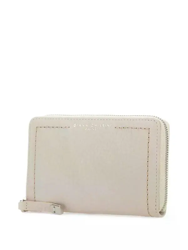 GIANNI CHIARINI Bubble Zip Maxi-grain Leather Wallet