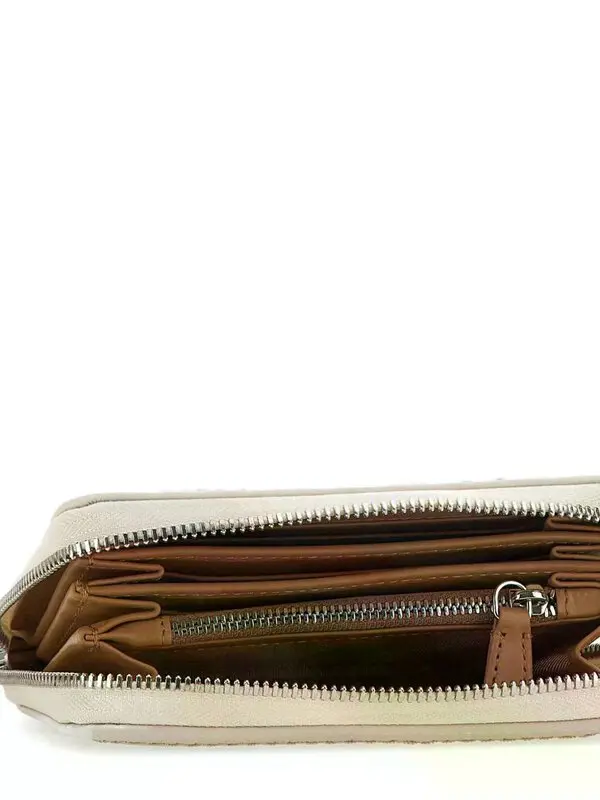 GIANNI CHIARINI Bubble Zip Maxi-grain Leather Wallet