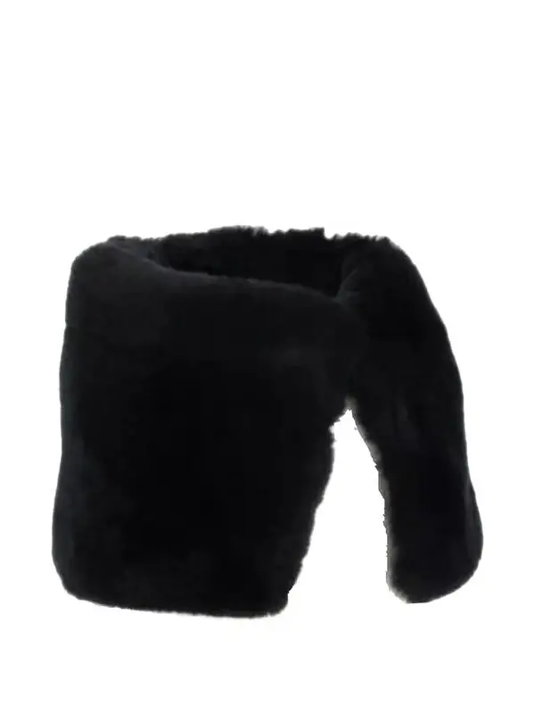 ANTIPAST Faux-fur Muffler - Black