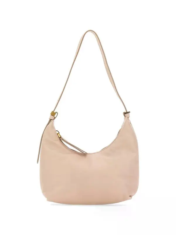 GIANNI CHIARINI Ella Top Zip Leather Shoulder Bag - Neutrals