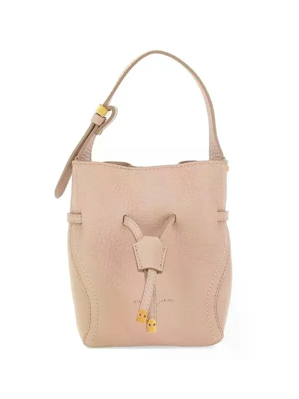 GIANNI CHIARINI Sienna Leather Bucket Bag - Pink