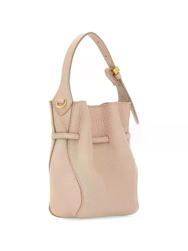 GIANNI CHIARINI Sienna Leather Bucket Bag - Pink