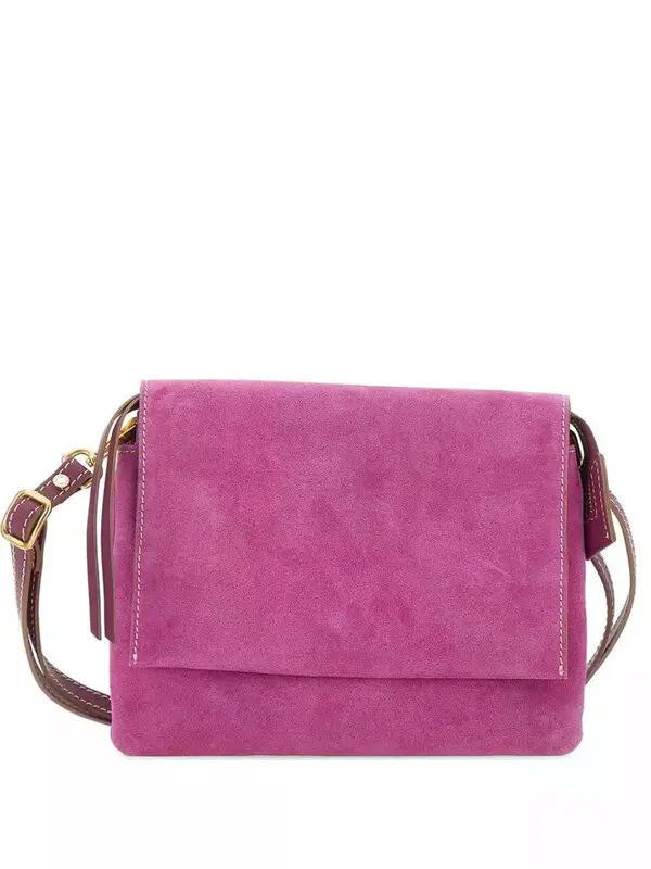 GIANNI CHIARINI Three Suede Crossbody Bag - Pink