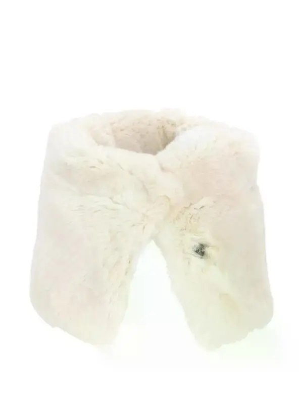 ANTIPAST Faux-fur Muffler - Neutrals