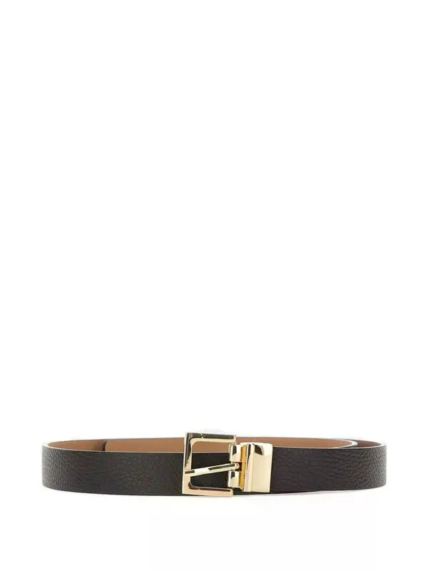 GIANNI CHIARINI Reversible Leather Belt - Black