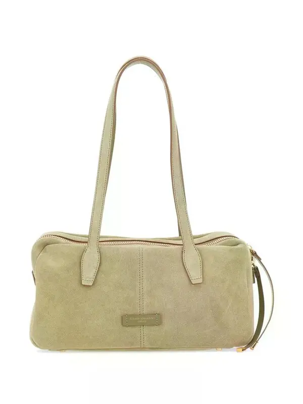 GIANNI CHIARINI Aryna Suede Shoulder Bag - Green