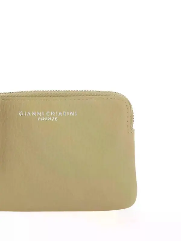 GIANNI CHIARINI Pebbled Leather Wallet