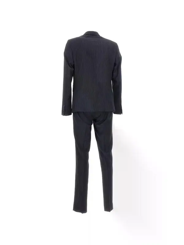 UNGARO Pinstripe-pattern Suit - Blue