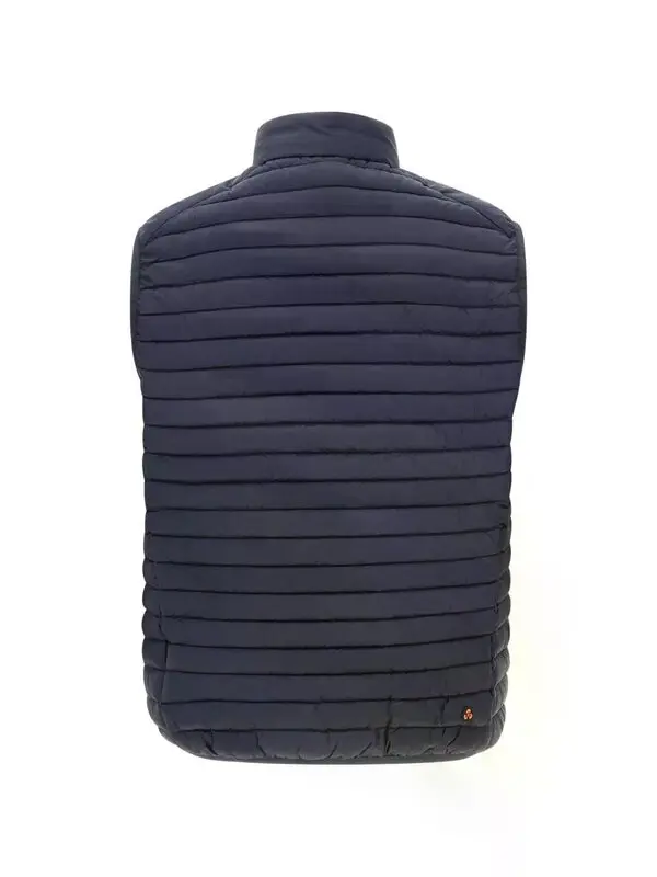 SAVE THE DUCK Quilted Zipped Gilet - Blue