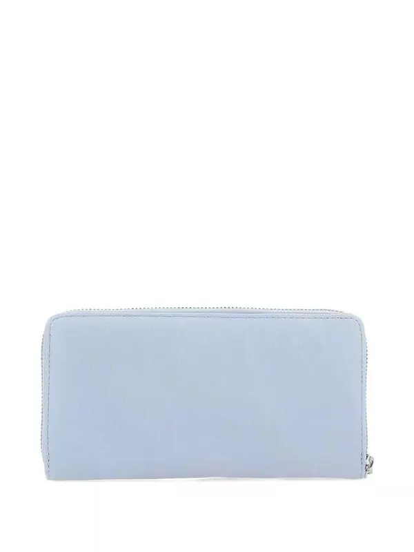 GIANNI CHIARINI Grain Zip Leather Wallet