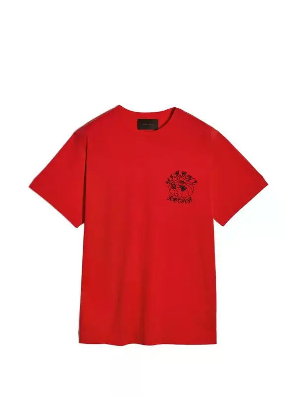 Simone Rocha Dim Sum Logo-print T-shirt - Red
