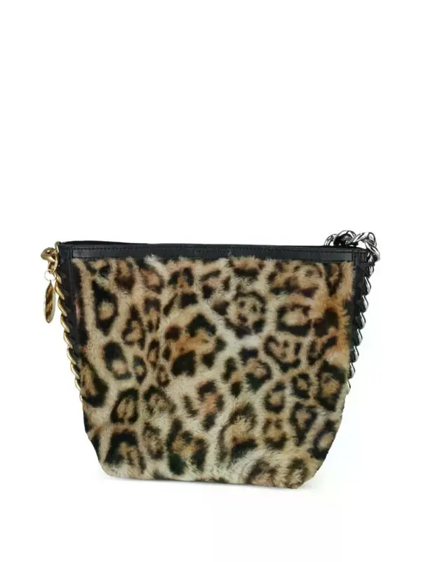 Stella McCartney Frayme Leopard-print Bucket Bag