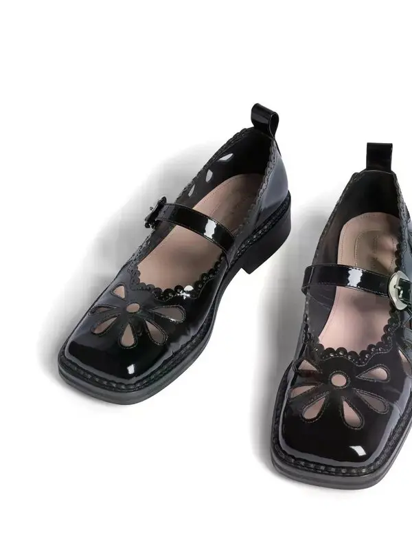 Simone Rocha Daisy Mary Jane Cut-out Pumps