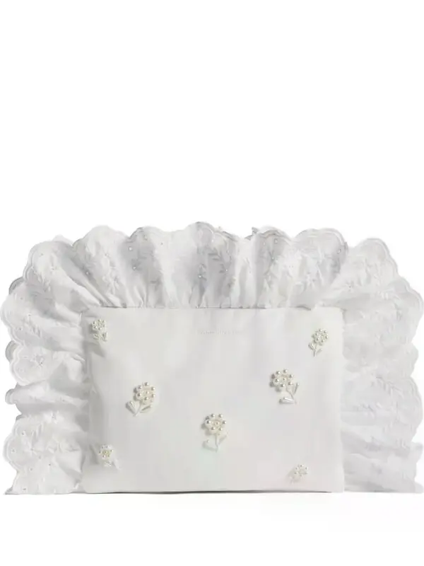 Simone Rocha Pillowcase Clutch Bag - White