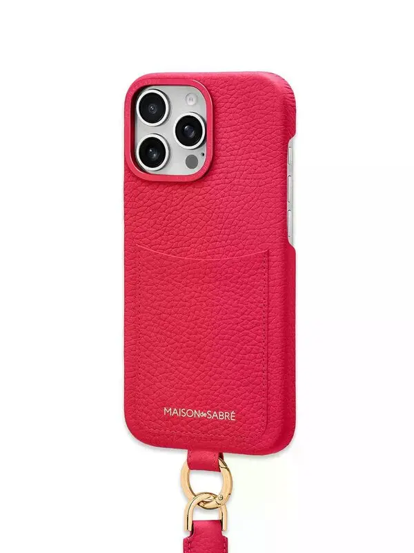 MAISON DE SABRE Sling Leather Iphone 16 Pro Max Phone Case