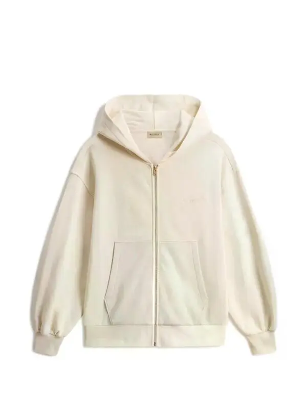 Woolrich Zip-up Hoodie - Neutrals