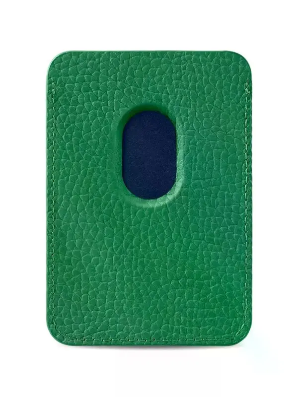 MAISON DE SABRE Leather Magsafe Wallet - Green