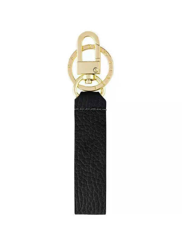 MAISON DE SABRE Upcycled Leather Keychain - Black