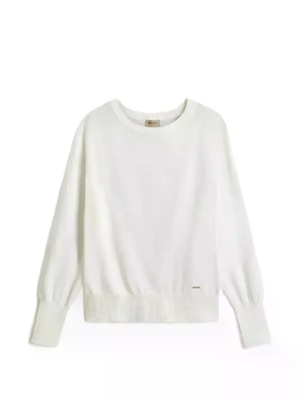 Woolrich Crew-neck Sweater - White