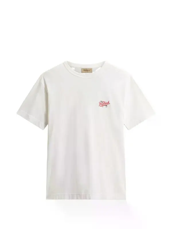 Woolrich Crew-neck Logo-print T-shirt - White