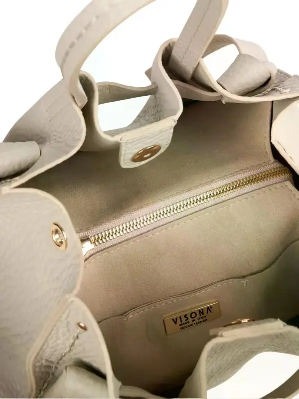 VISONA` Vittoria Tote Bag - Neutrals