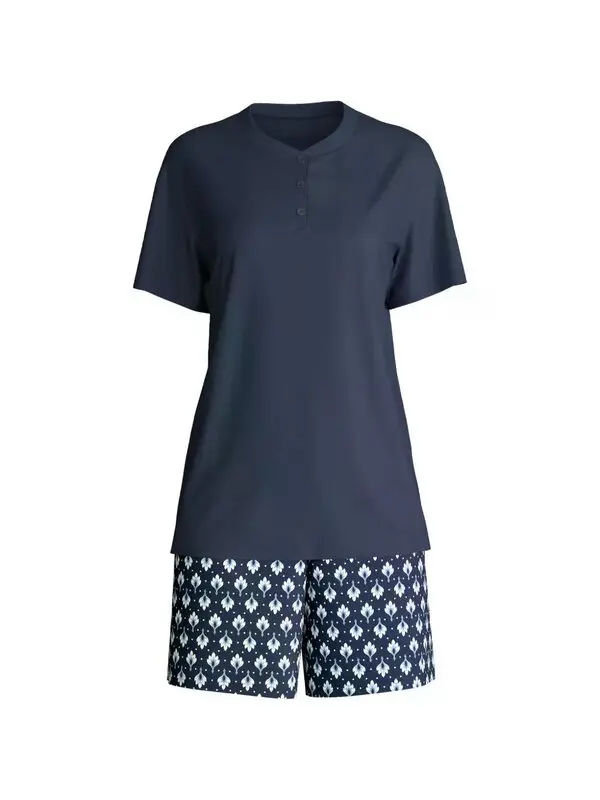 CALIDA Daylight Dreams Pyjama Set - Blue
