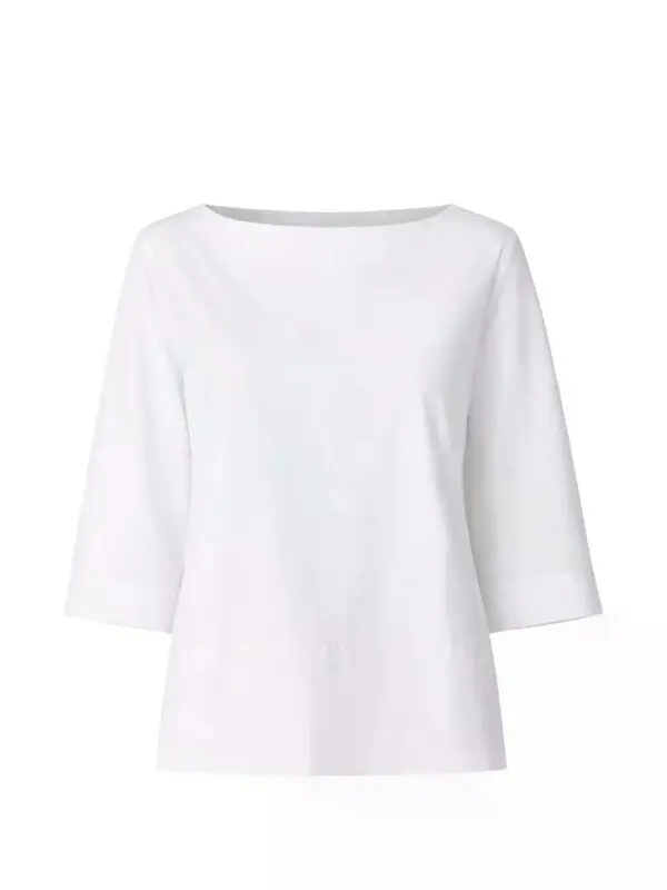 Liviana Conti Giovi Boat-neck Blouse - White