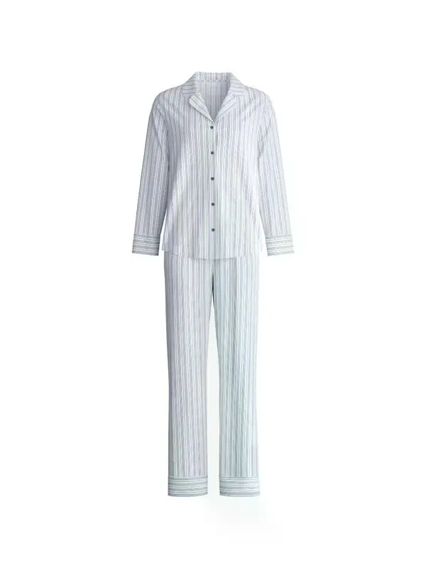 CALIDA Striped Dreams Pyjama Set - Blue